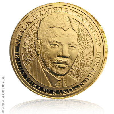 4-Coin-Set Nelson Mandela 2018 PP