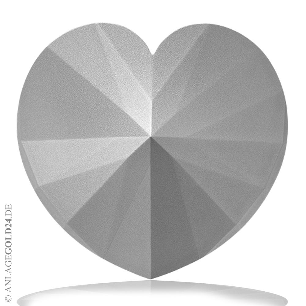 # 50 Dollar Silber Heart Diamond 2025 --> Goldmünzen Silbermünzen ...
