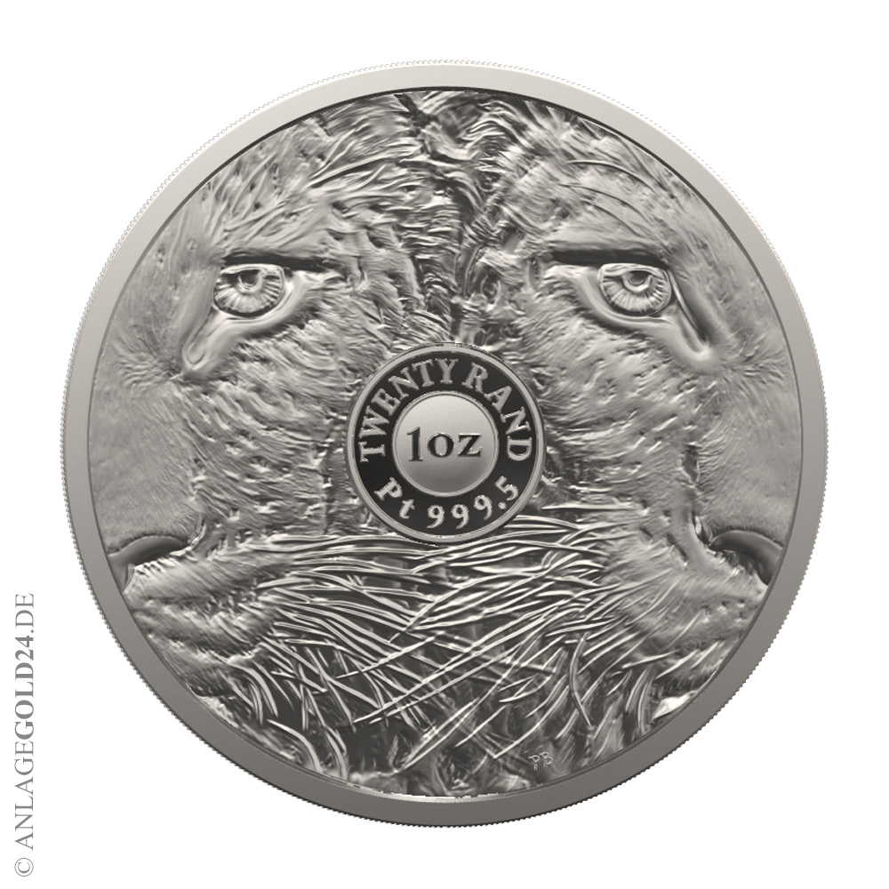 1 oz Platin The Big 5 II - Leopard 2023 PP --> Goldmünzen Silbermünzen ...