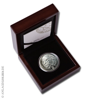 1 oz Platin The Big 5 - Löwe 2019 PP --> Goldmünzen Silbermünzen ...