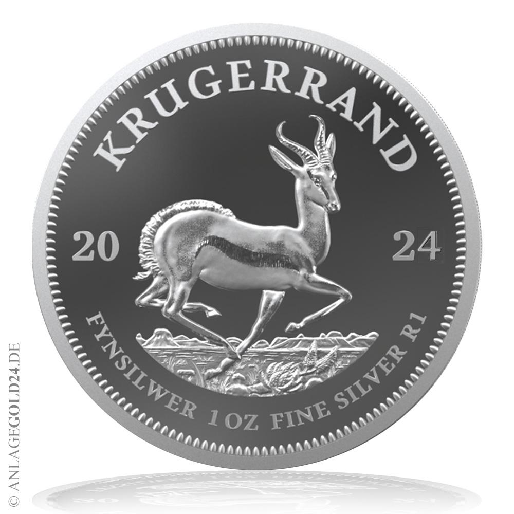 1 oz Silber Krügerrand 2024 PP --> Goldmünzen Silbermünzen Goldbarren | Anlagegold24