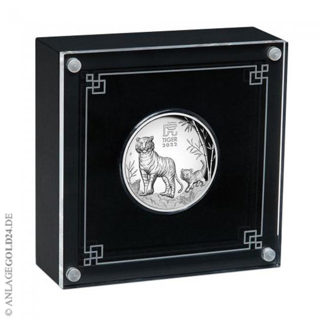 1 oz Silber Lunar III - Jahr des Tigers 2022 High Relief PP --> Goldmünzen Silbermünzen ...