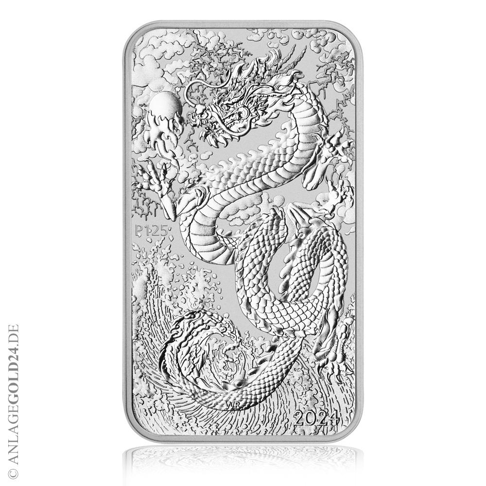 1 oz Silber Rectangle Dragon 2024 --> Goldmünzen Silbermünzen ...