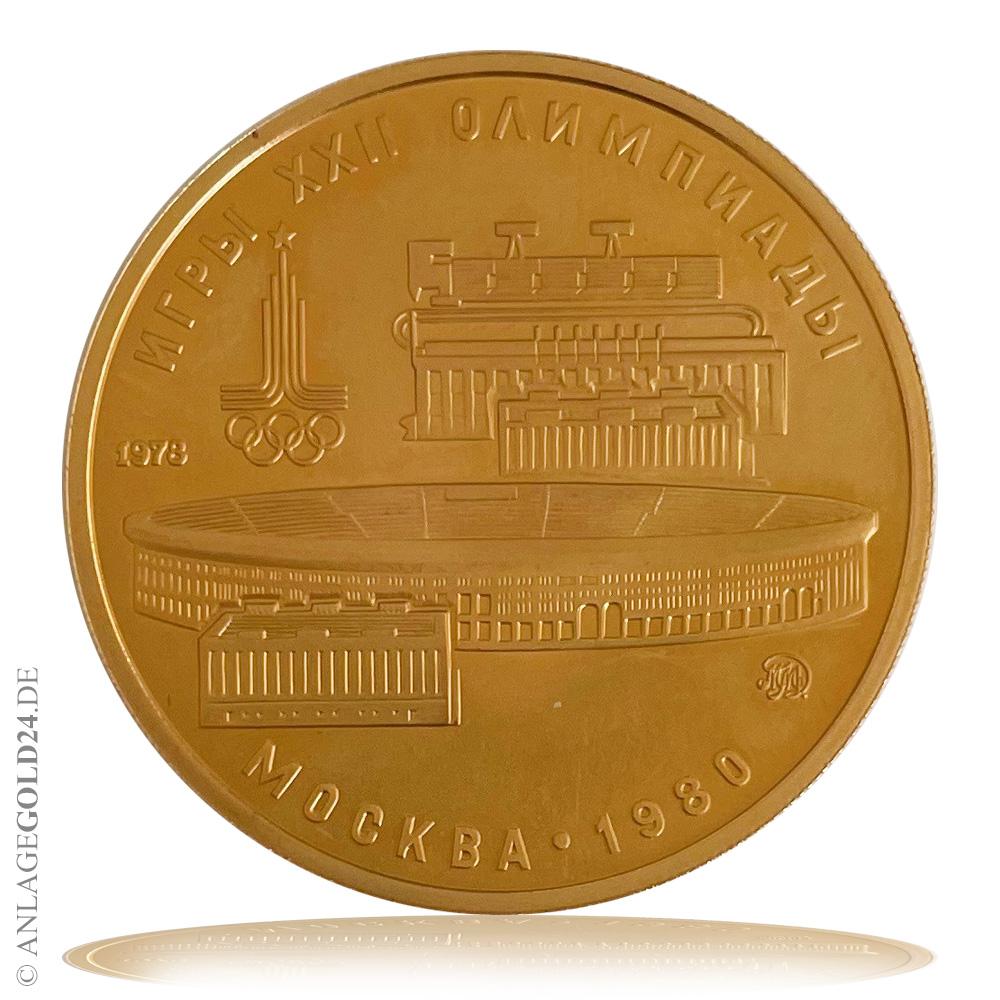 100 Rubel Gold Olympiade verschiedene Motive 1978 --> Goldmünzen ...