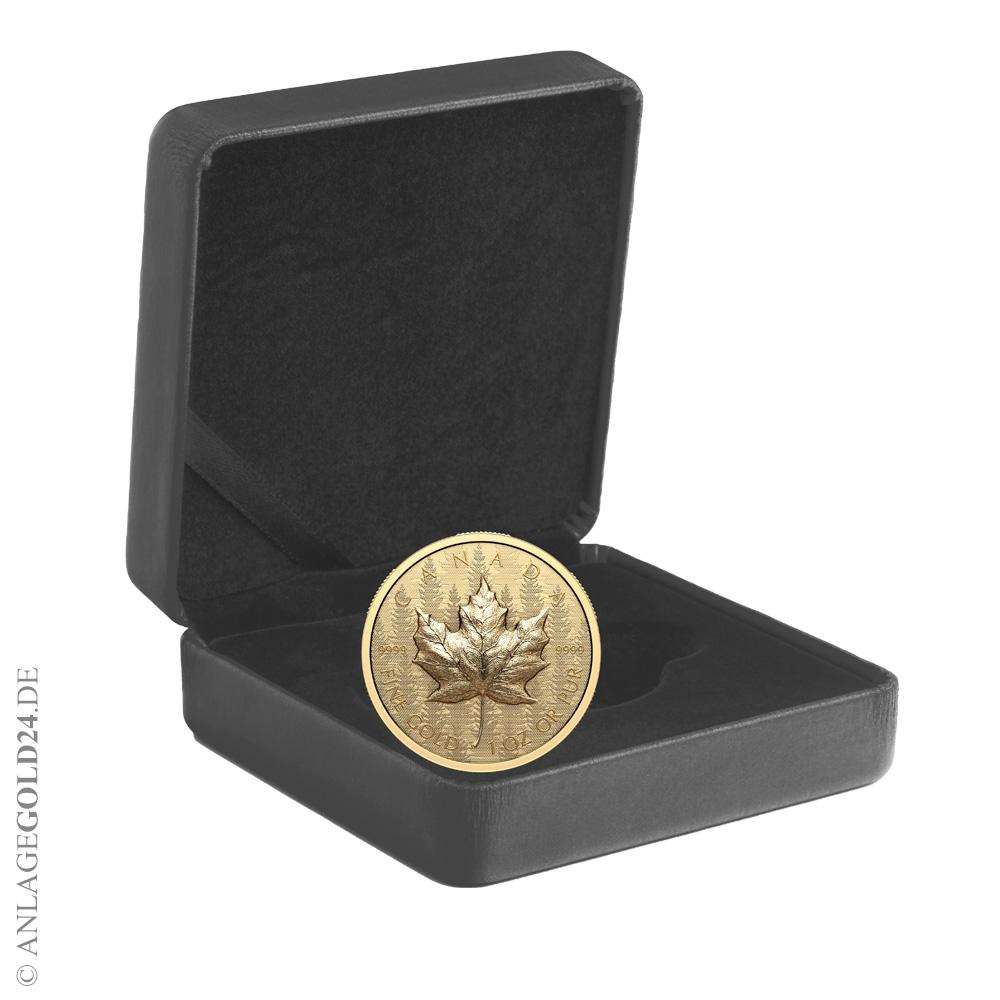 200 Dollar Gold Ultra High Relief Maple Leaf 2024 --> Goldmünzen ...