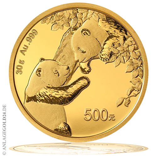 30 Gramm Gold Panda 2023 --> Goldmünzen Silbermünzen Goldbarren ...