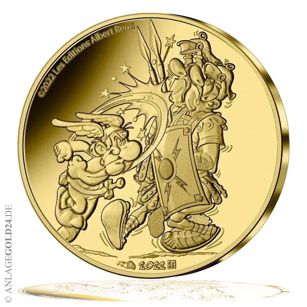 50 Euro Gold Asterix 2022 PP --> Goldmünzen Silbermünzen Goldbarren ...