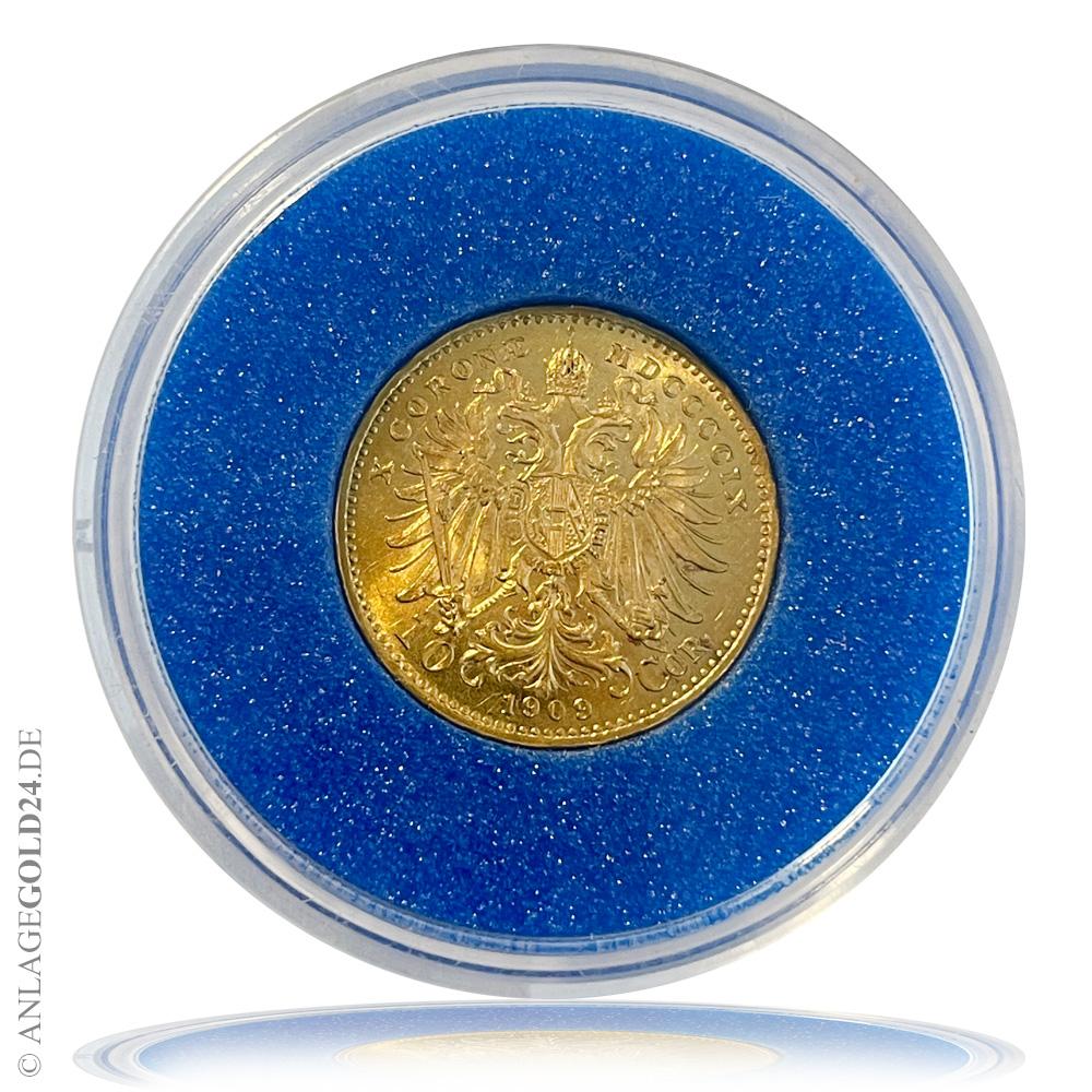 10 Kronen Gold Österreich Franz Joseph I. 1909 --> Goldmünzen ...