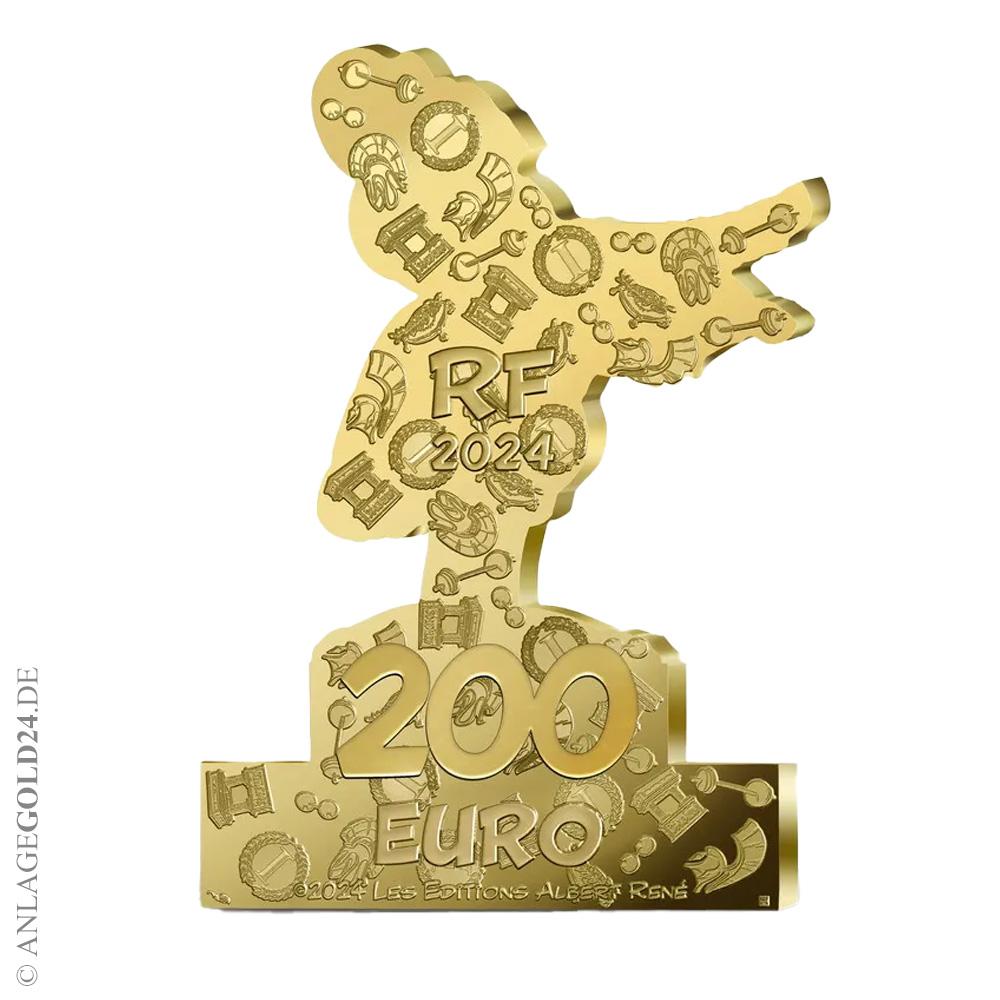 200 Euro Gold Asterix bei den Olympischen Spielen 2024 PP ...