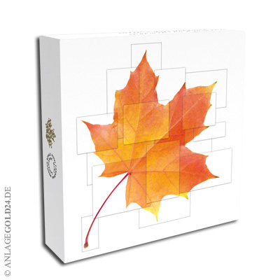 4x 1/4 oz Silber Maple Leaf Puzzle 2017 PP --> Goldmünzen Silbermünzen ...