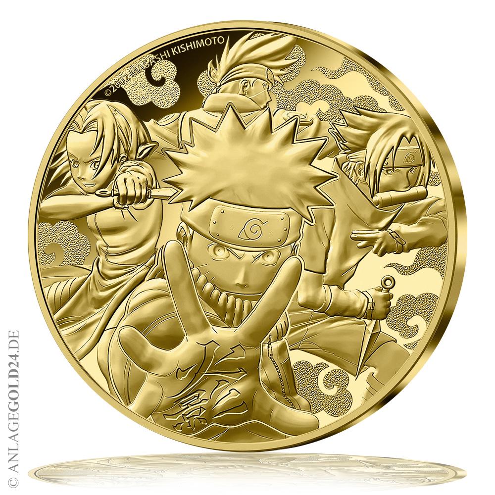 50 Euro Gold Naruto 2023 PP --> Goldmünzen Silbermünzen Goldbarren ...