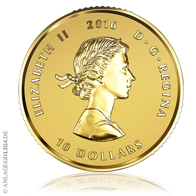 Maple Leaf Gold-Set Queen Elisabeth II - Reverse Proof --> Goldmünzen ...