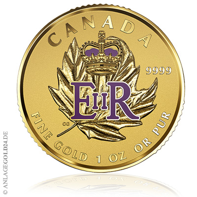 Maple Leaf Gold-Set Queen Elisabeth II - Reverse Proof --> Goldmünzen ...